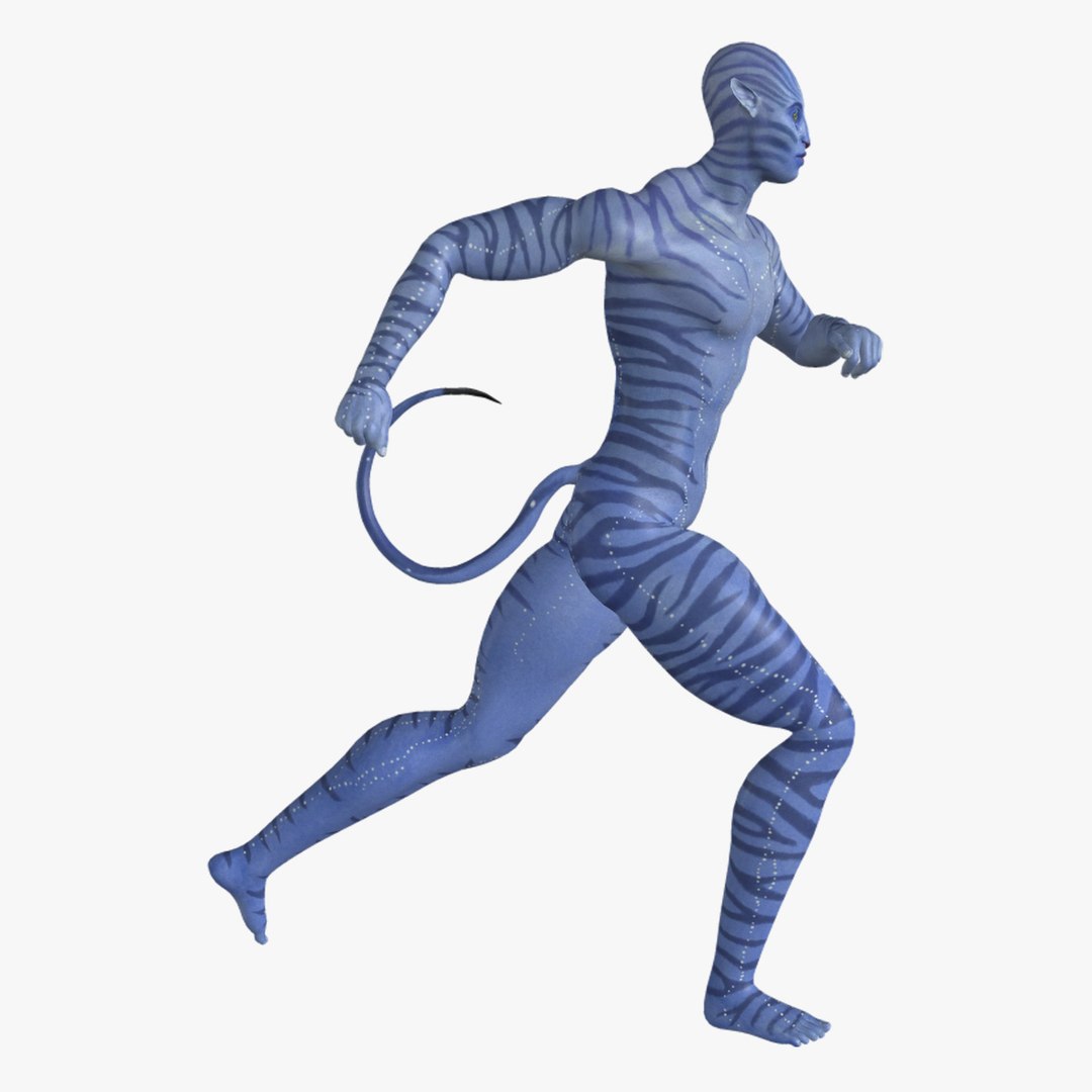 3D model AVT-004 Avatar Running Animation - TurboSquid 2082288