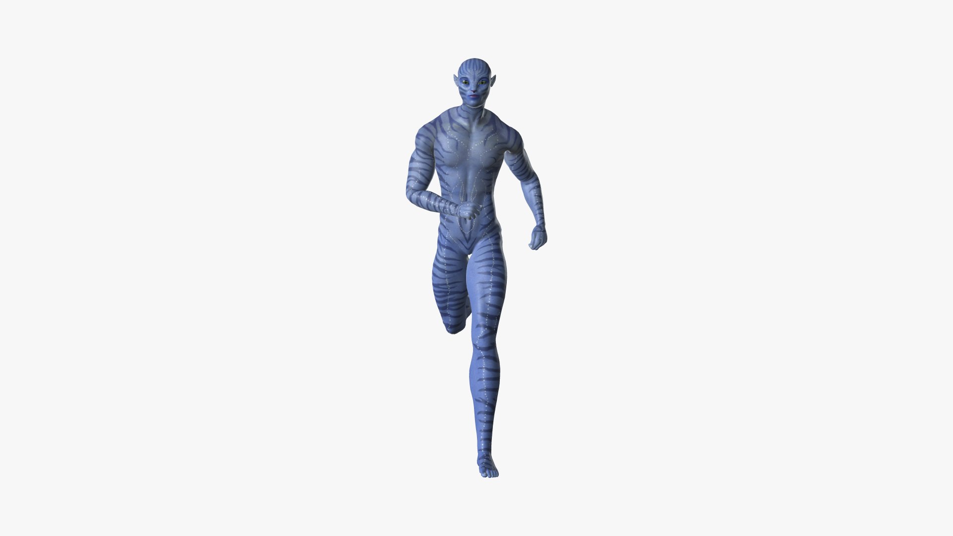 3D Model AVT-004 Avatar Running Animation - TurboSquid 2082288