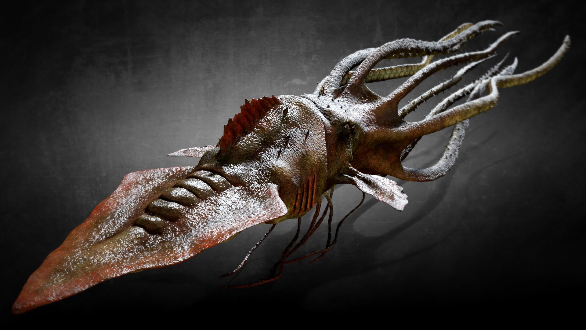 3D Model Kraken Sea Monster - TurboSquid 2063362