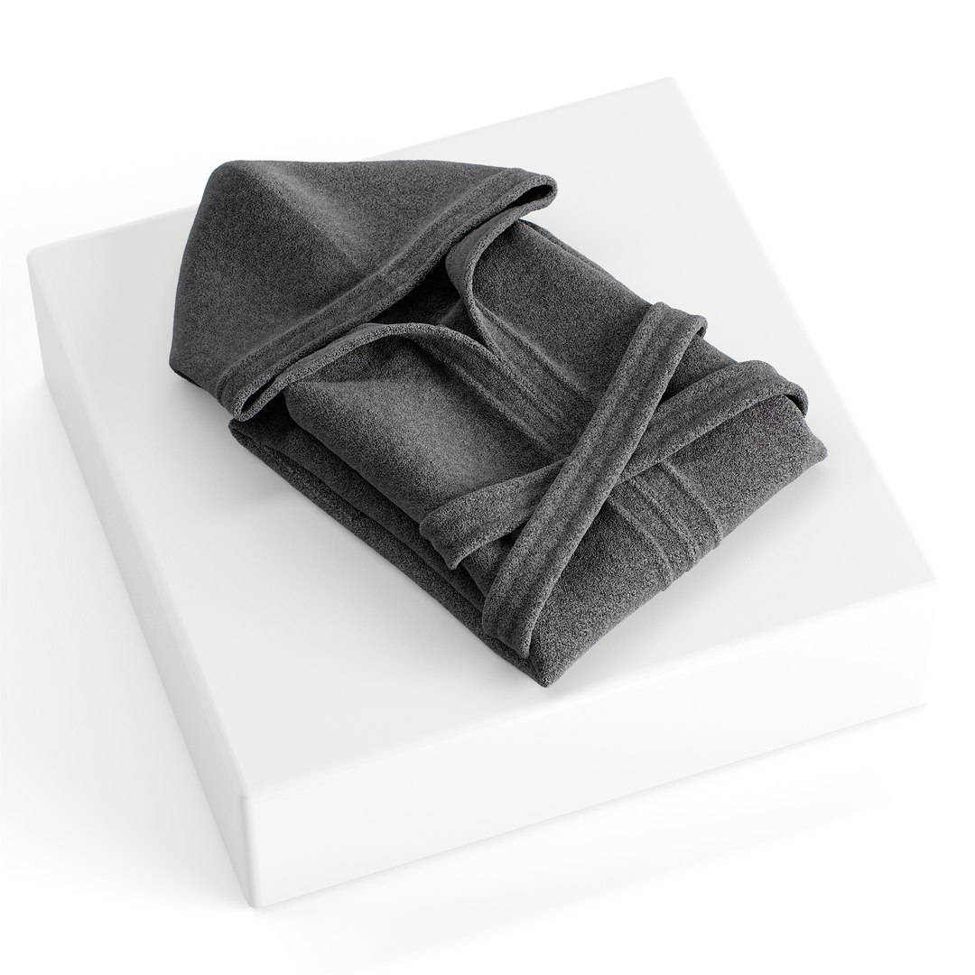 3D Bathrobe Laying Set 04 - TurboSquid 2001126