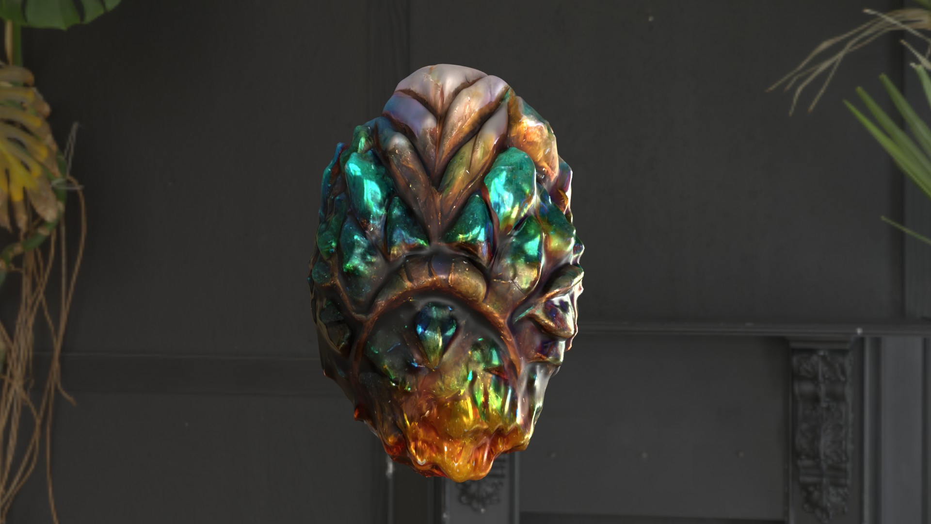 Crystal Alien Egg Model - TurboSquid 1970170