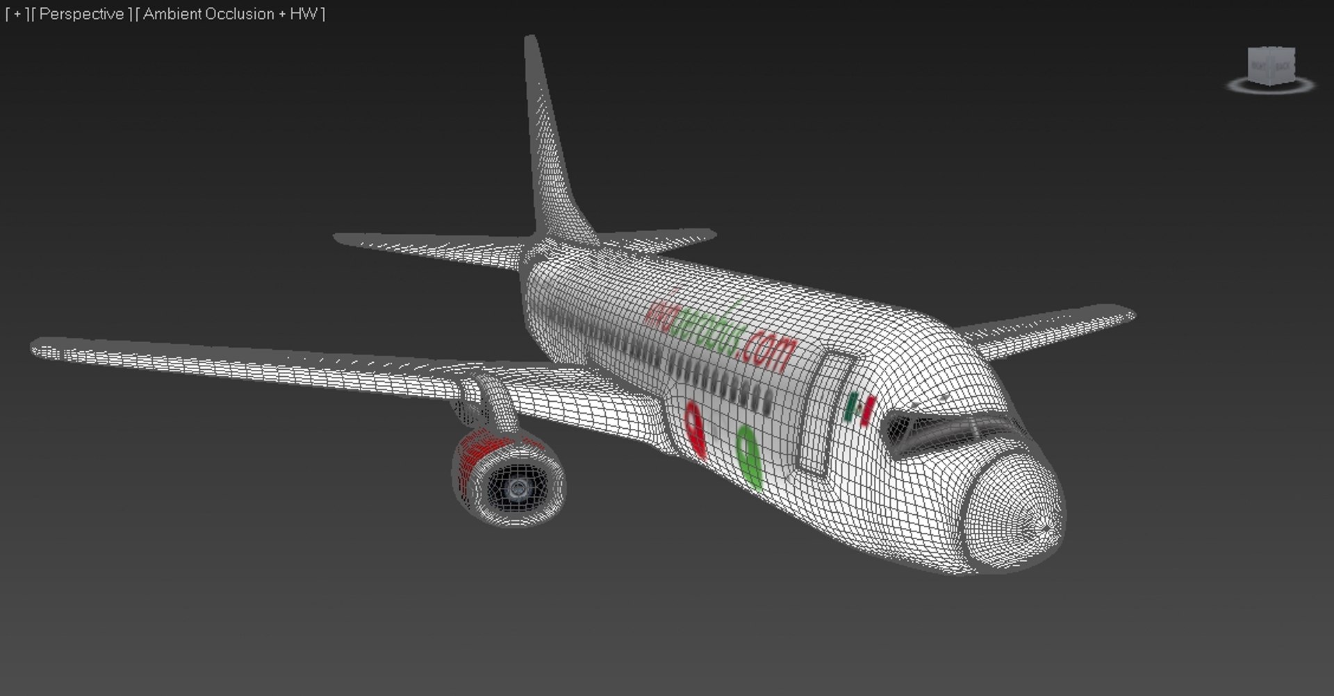 airplane 3d max