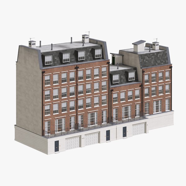 3D England-building-52-modular model - TurboSquid 2043085