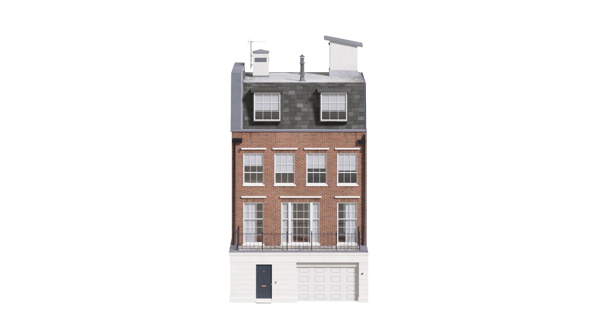 3D England-building-52-modular Model - TurboSquid 2043085