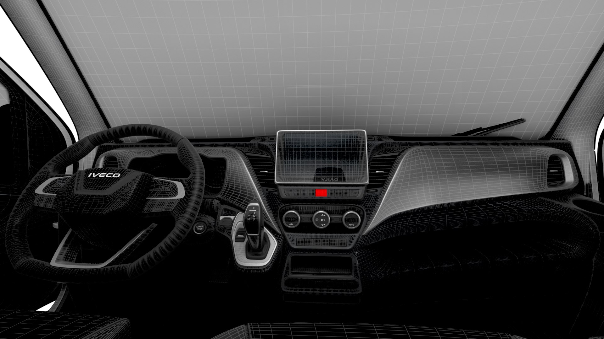 3D Iveco Daily Van L3H3 HQ Interior 2025 Model - TurboSquid 2295675