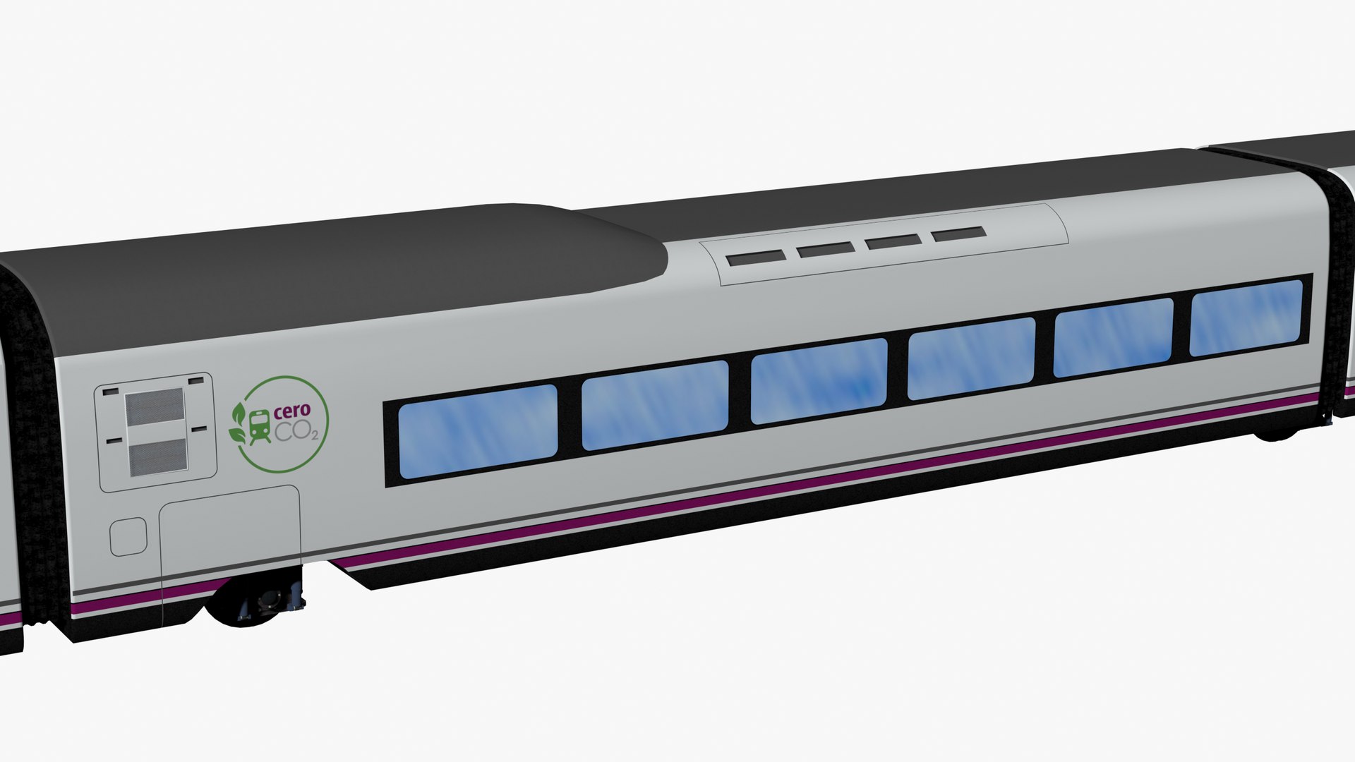 3D Talgo Avril - Renfe Avlo Class 106 Ave - Spanish High Speed Passenger Train - TurboSquid 2279150