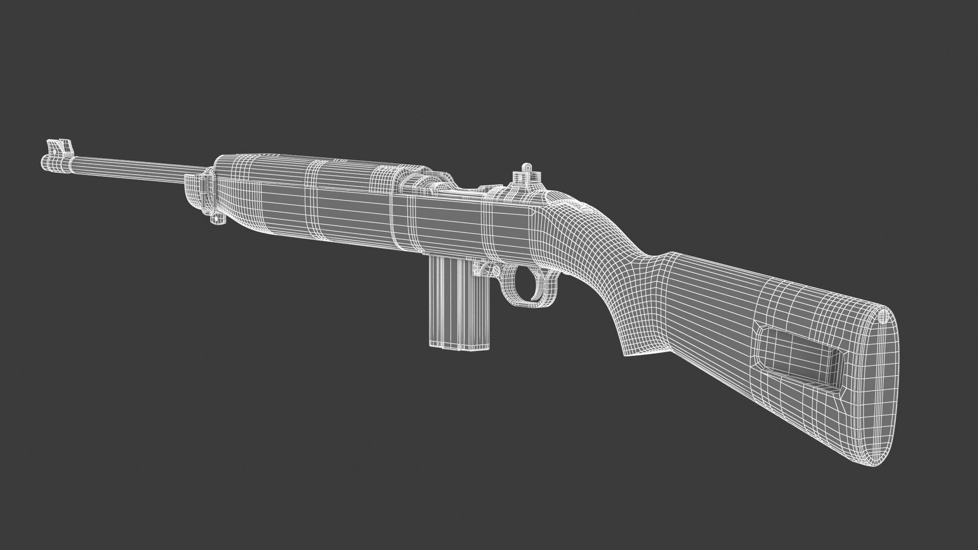 3D model M1 carbine - TurboSquid 1879809