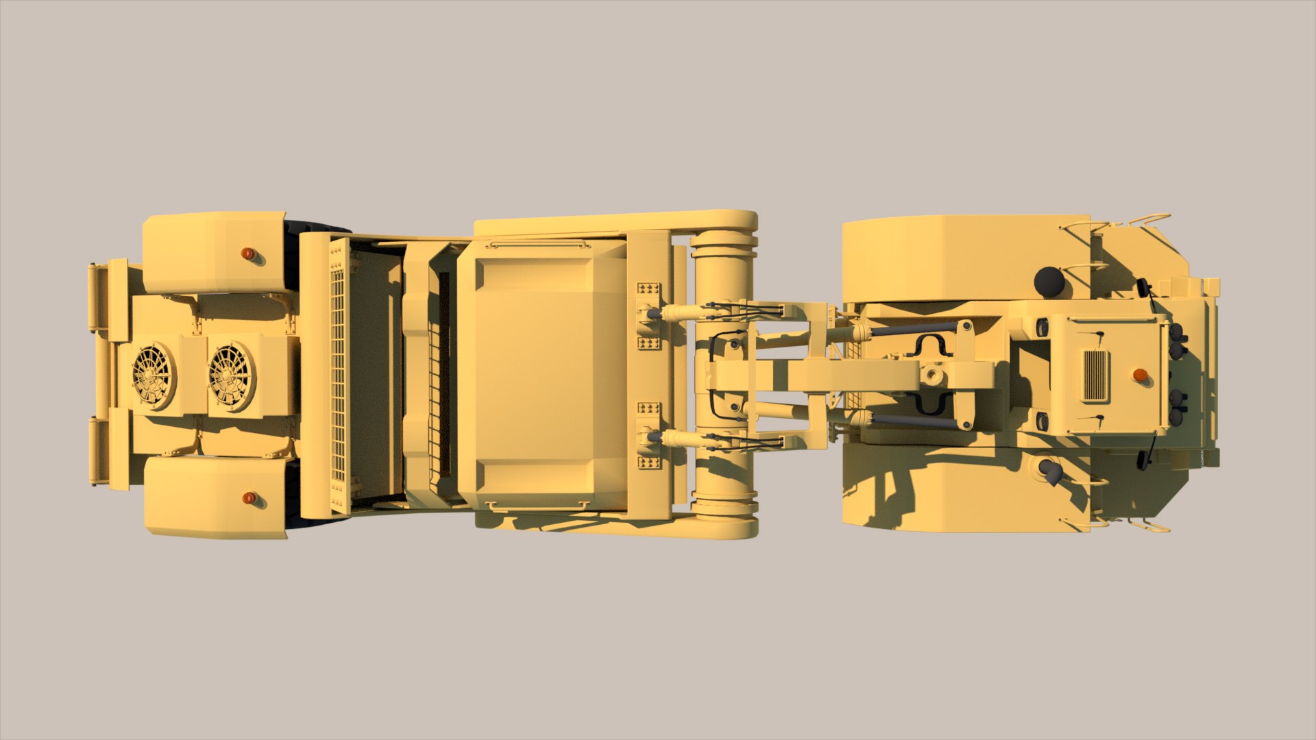 Wheel Tractor-scraper Model - TurboSquid 1947157