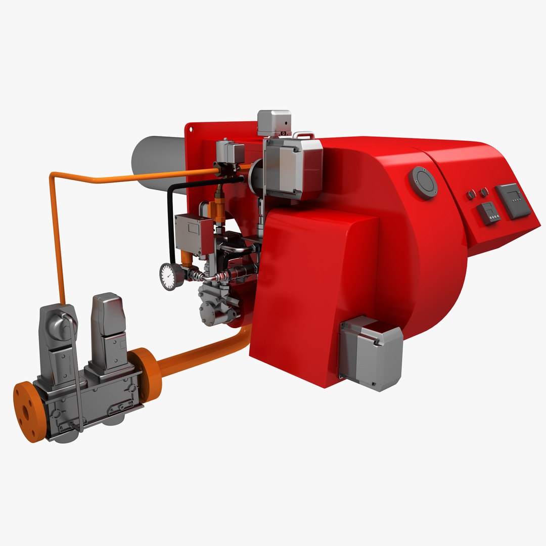3d Model Gas Burner