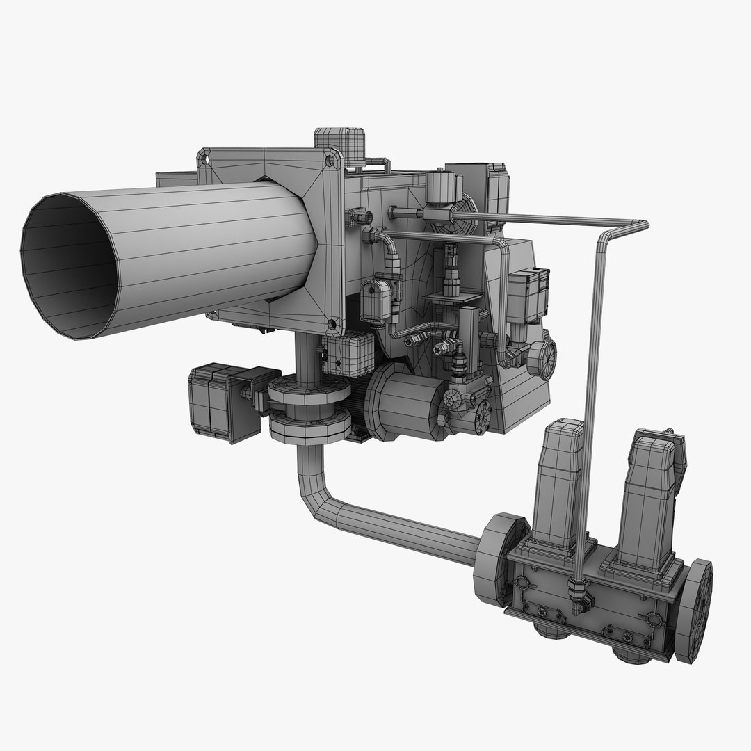 3d Model Gas Burner