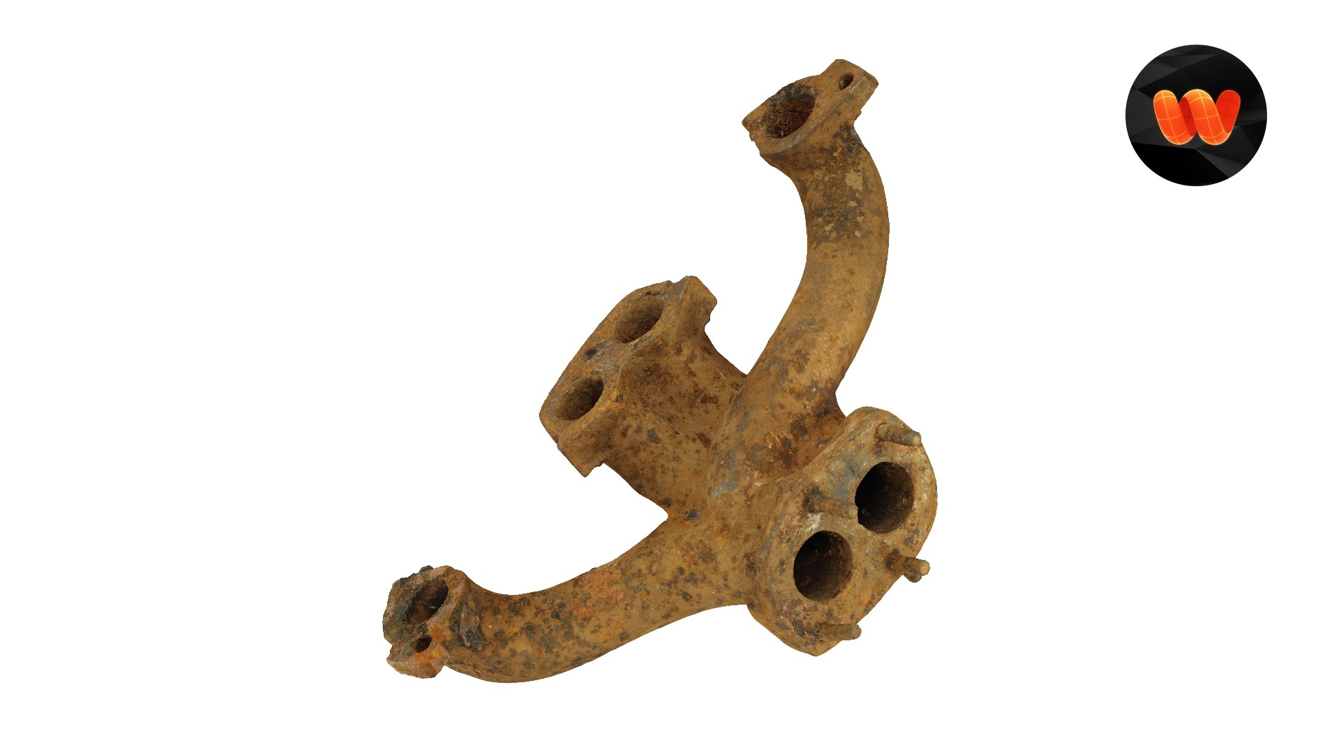 Rusty Engine Part Raw Scanned 3D model - TurboSquid 1784247