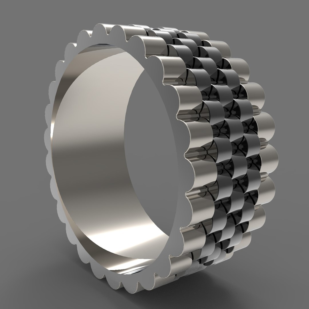 3D Double Snap Ring model - TurboSquid 1853055