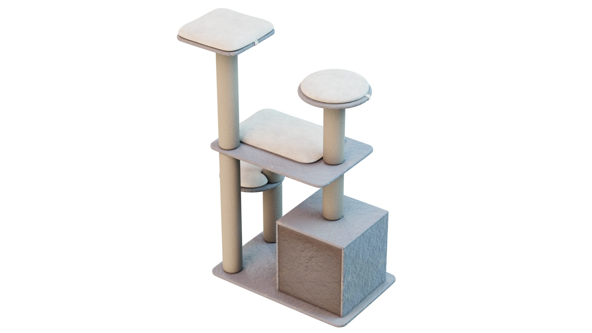 CatHouse 02 J 3D Model - TurboSquid 2249177