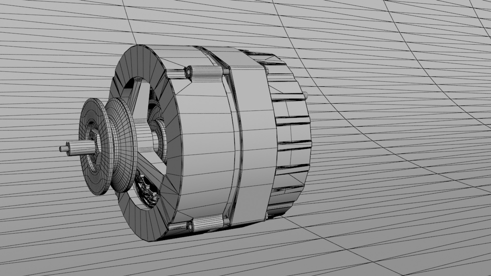 3D Alternator Dc Generator - TurboSquid 1212964