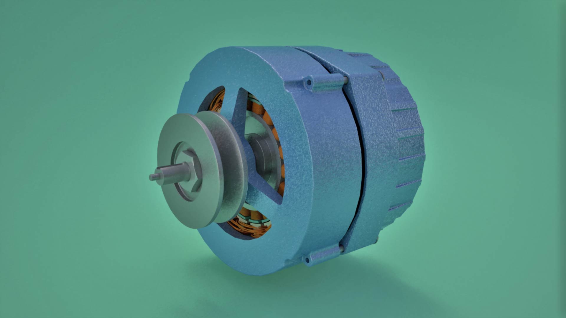 3D Alternator Dc Generator - TurboSquid 1212964
