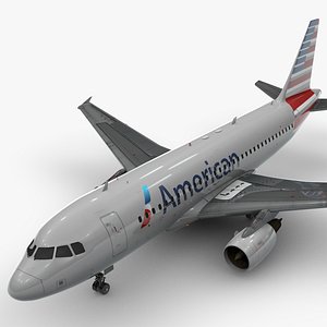 American Airlines 3D Models for Download | TurboSquid