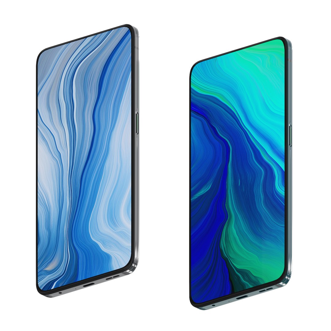 Oppo Reno 3D Model - TurboSquid 1658993