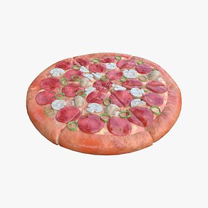 3D Pizza Models - Browse & Download Formats - TurboSquid