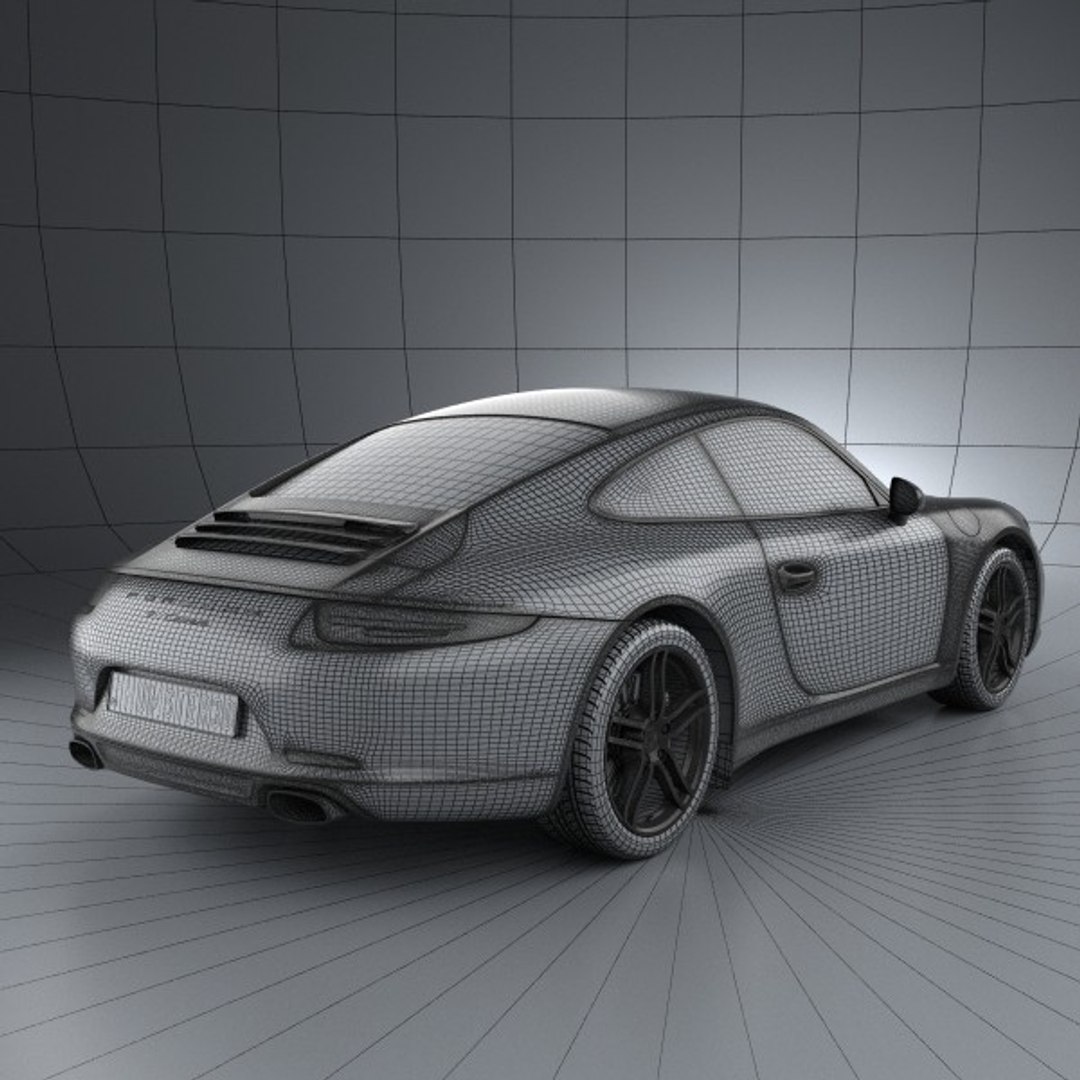 3d porsche 911 carrera