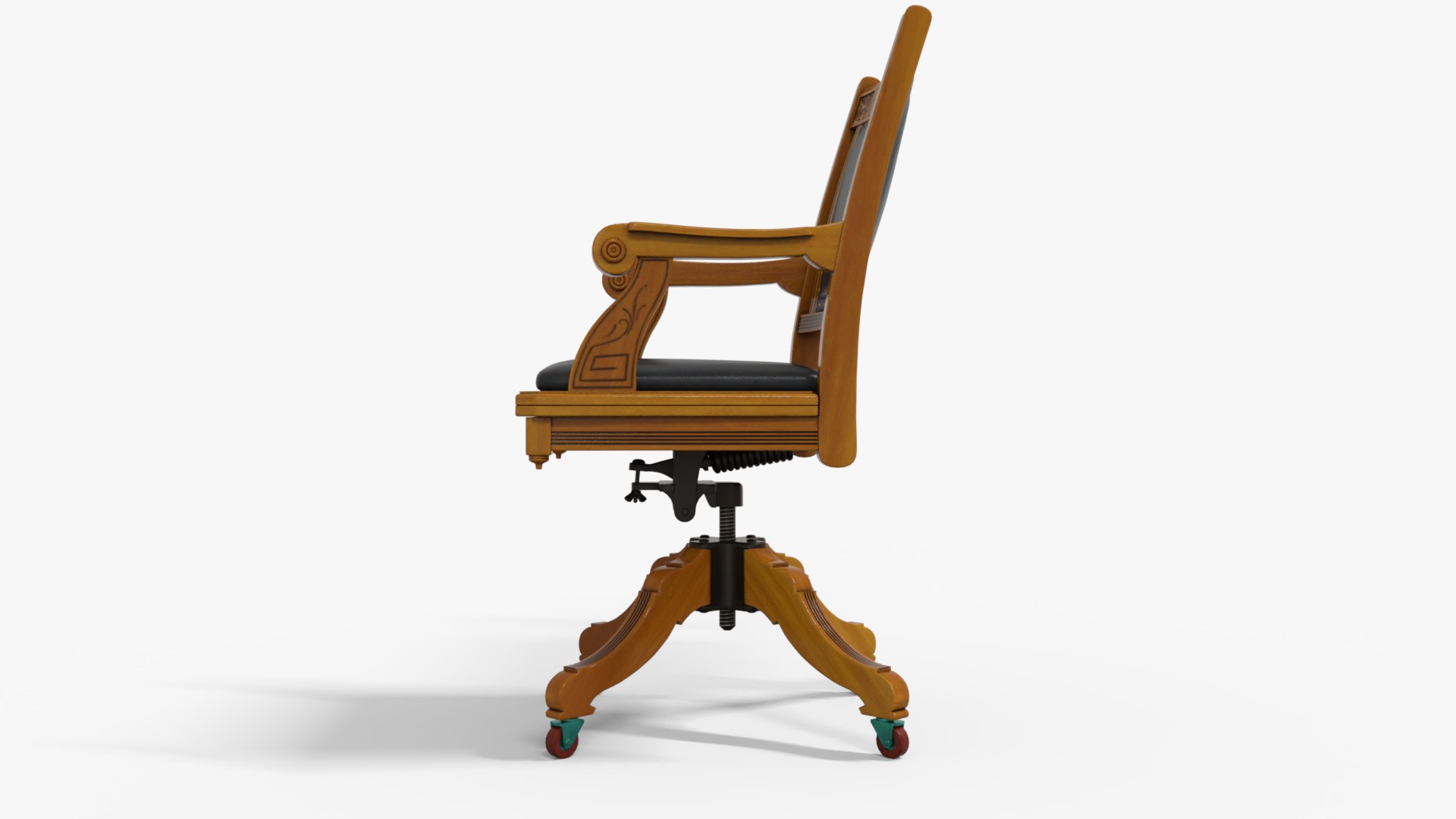 3D Victorian Chair Low-poly 3D Model Model - TurboSquid 2372352