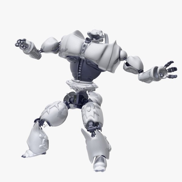 3d robot biped model