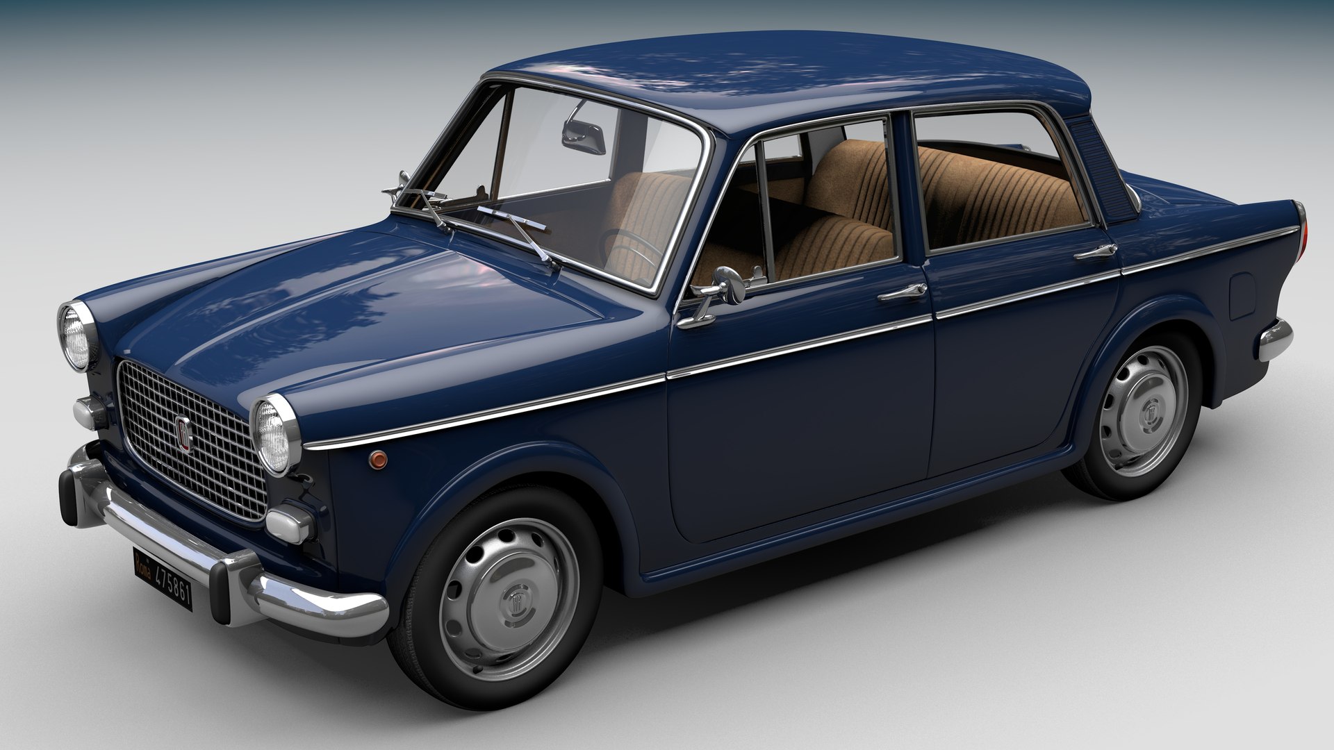 Fiat 1100D 19643D模型 - TurboSquid 2017874
