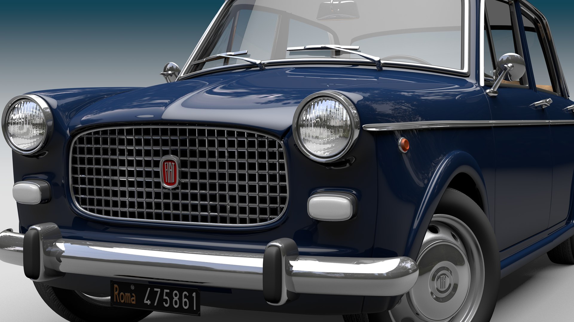 Fiat 1100D 1964 3D Model - TurboSquid 2017874