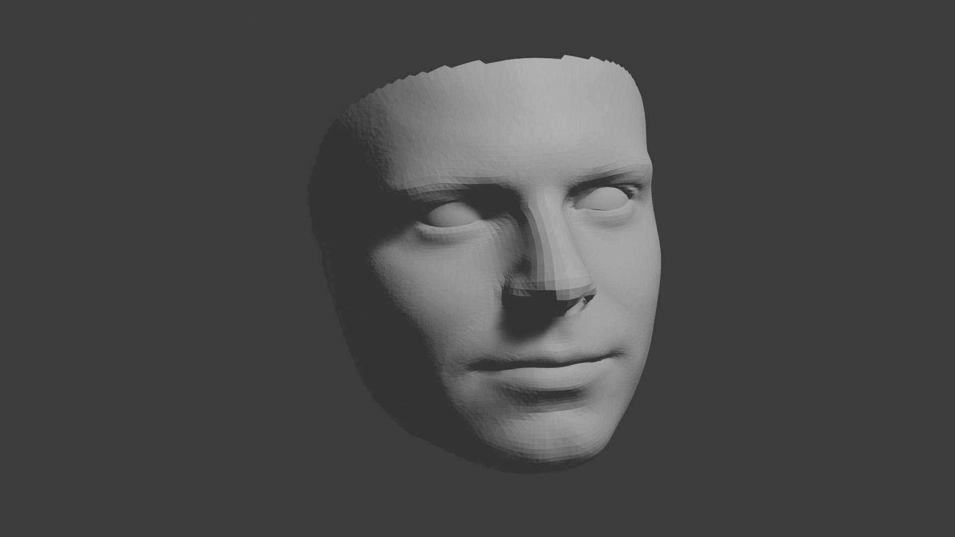 PopFace BaseMesh - Sebastian Stan 3D Model - TurboSquid 2254205