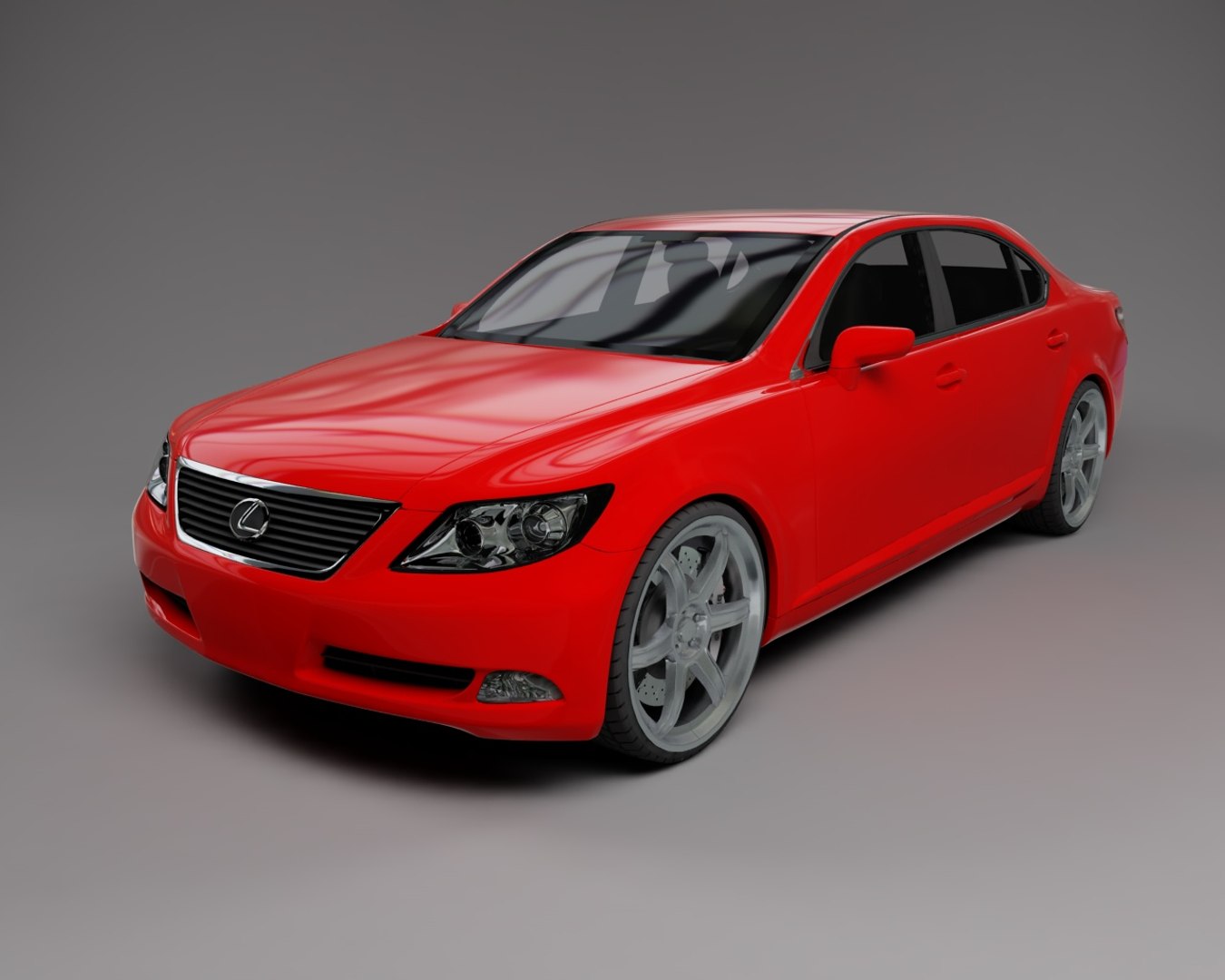3d Lexus Ls 460 Car