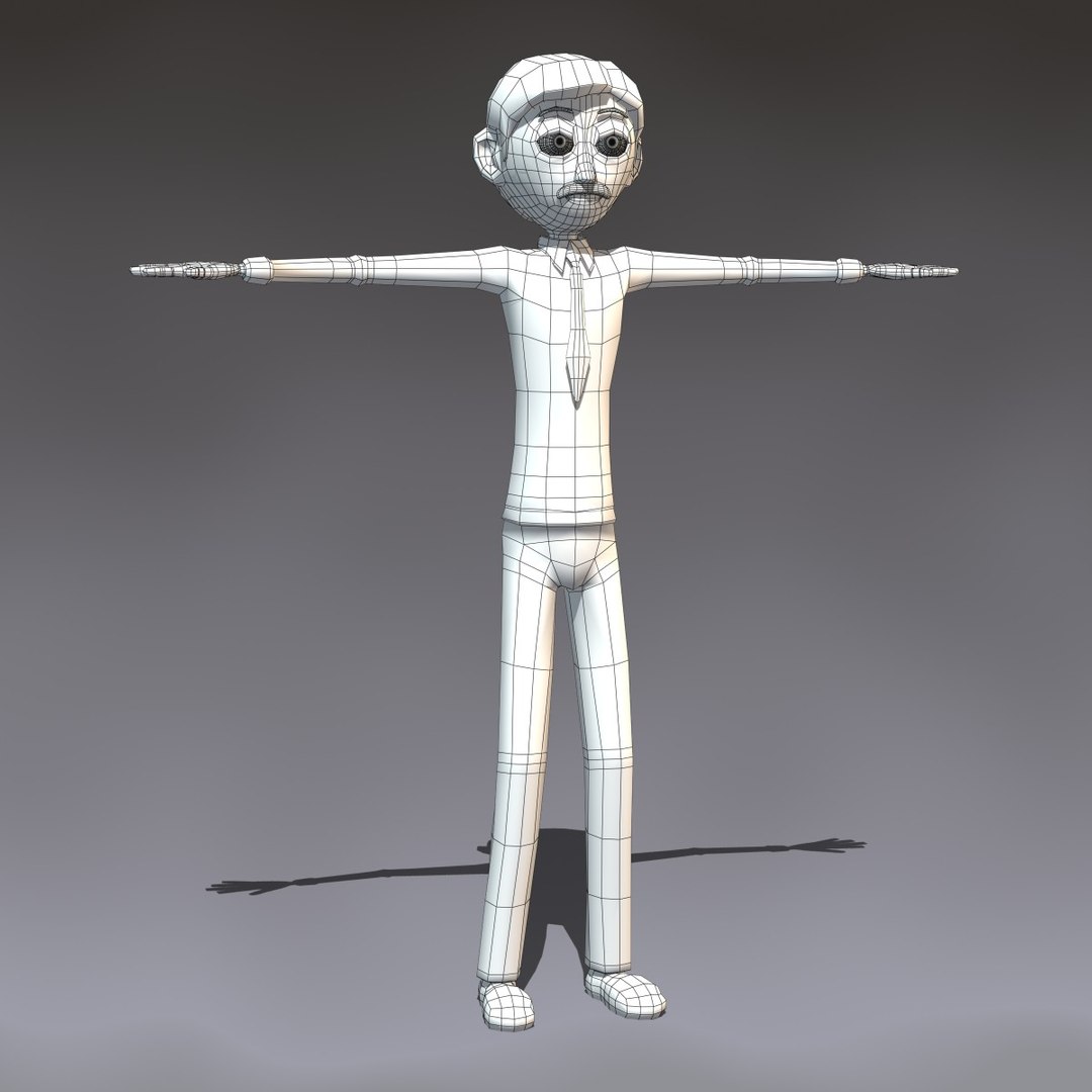 Max Cartoon Character Anchor Guy