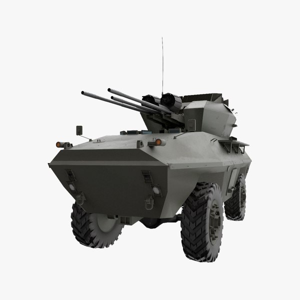 BOV-3 20mm 3D model - TurboSquid 2004992