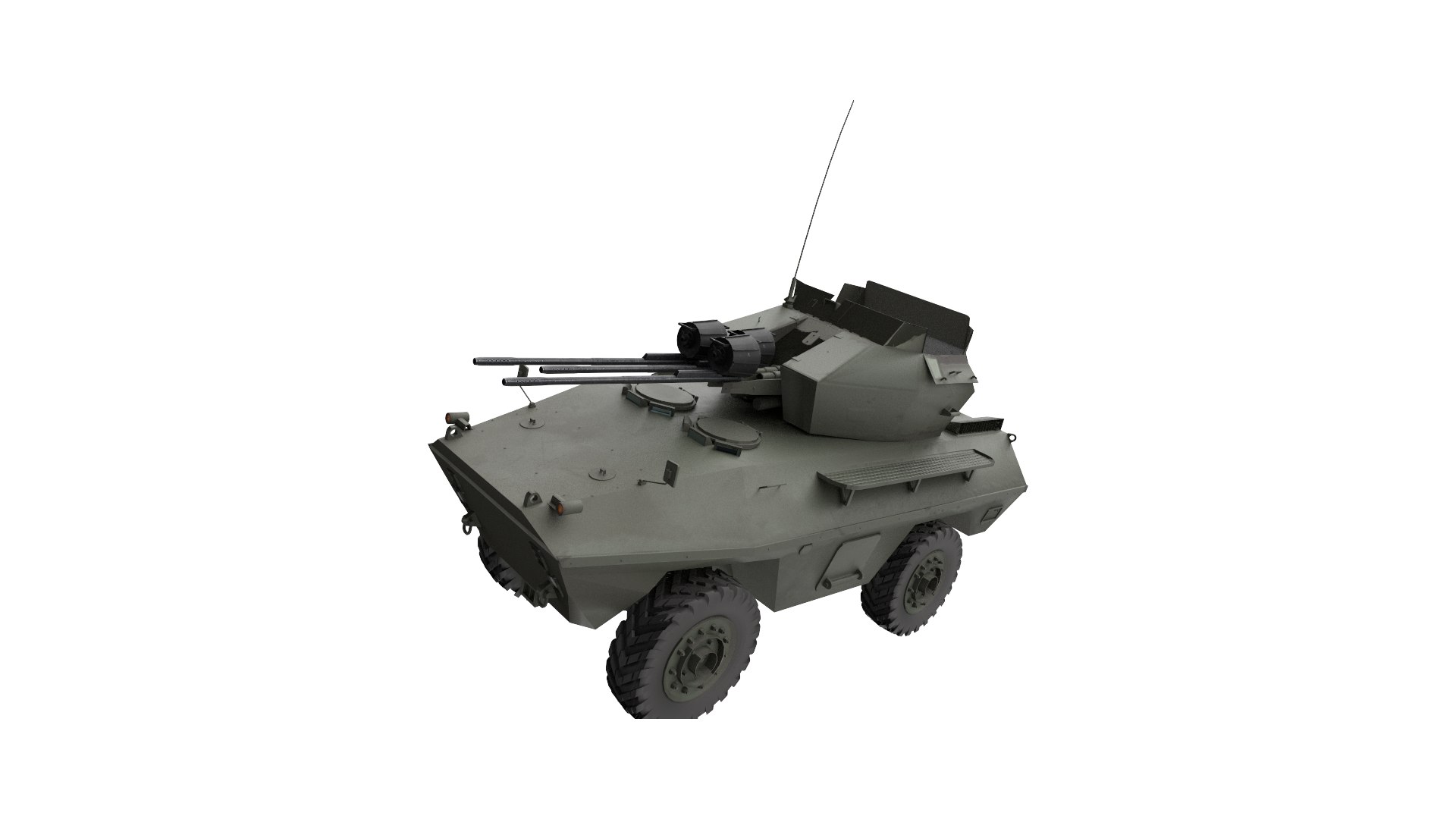 BOV-3 20mm 3D Model - TurboSquid 2004992