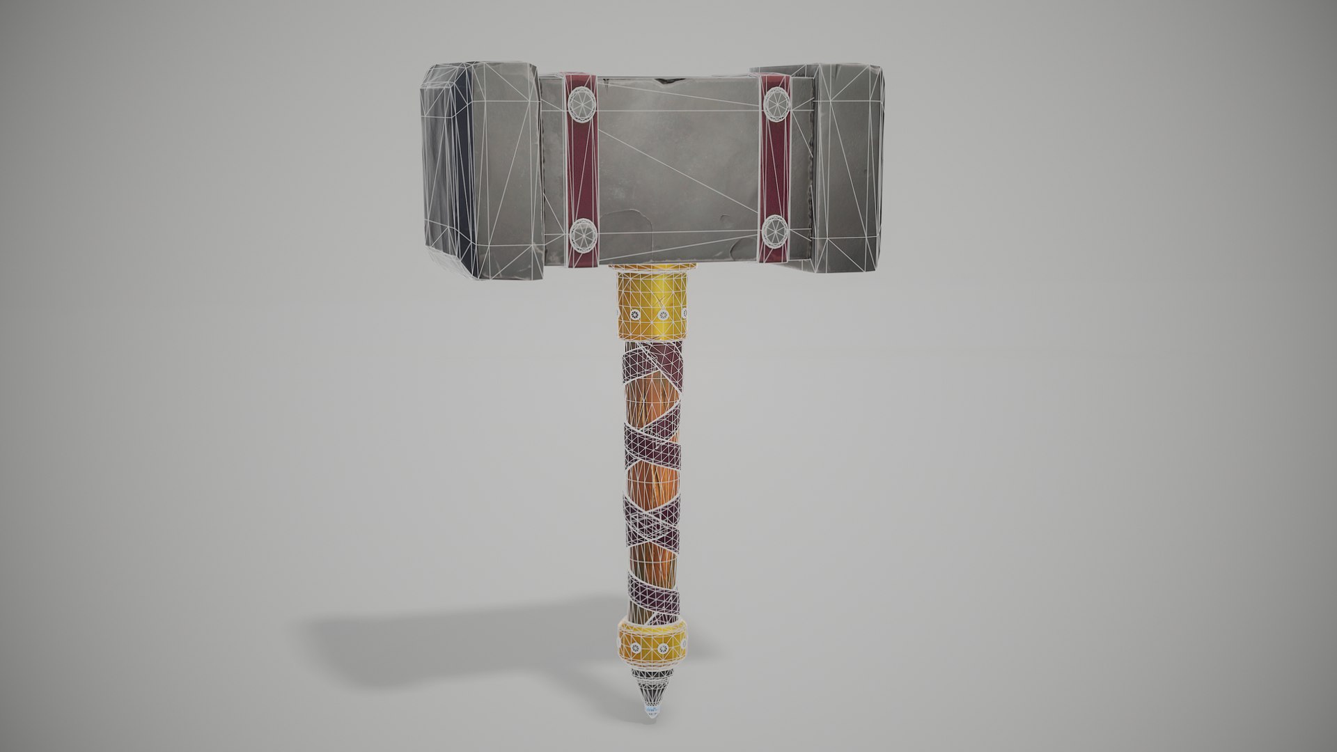 Stylized Hammer 3D - TurboSquid 1783587