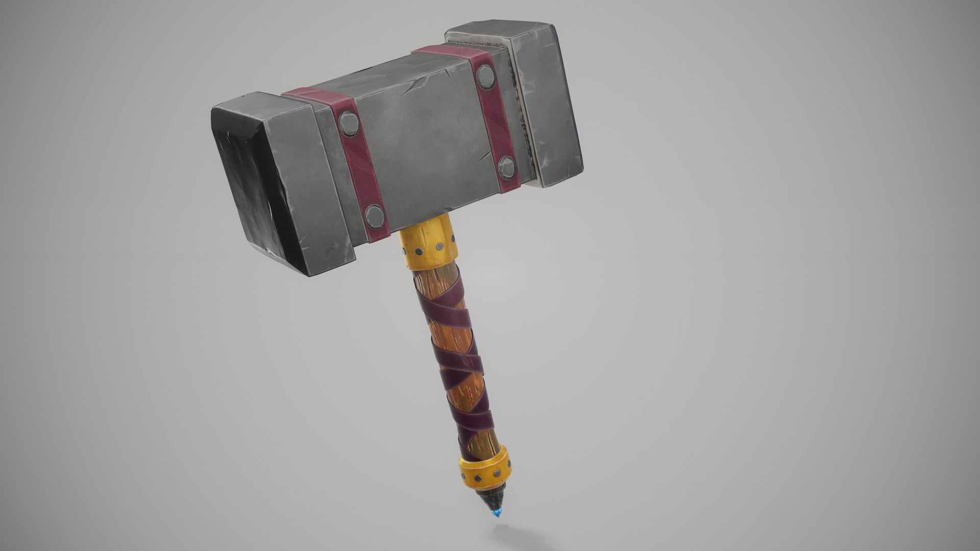 Stylized Hammer 3D - TurboSquid 1783587