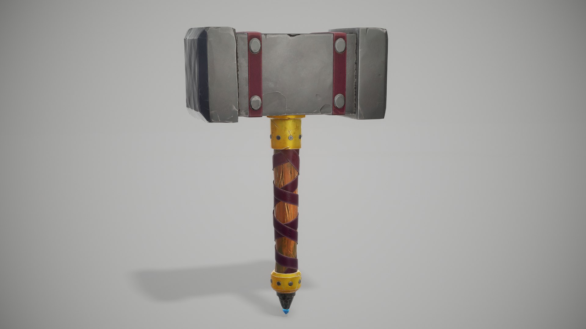 Stylized Hammer 3D - TurboSquid 1783587