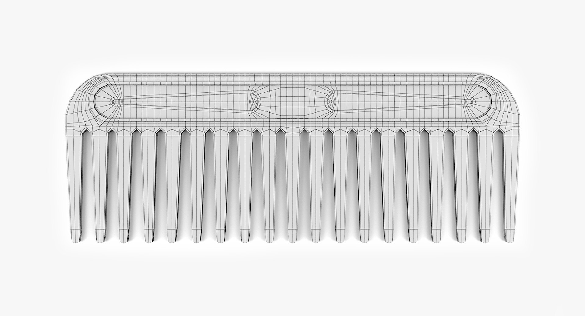 3D Hair Comb Model - TurboSquid 1284146
