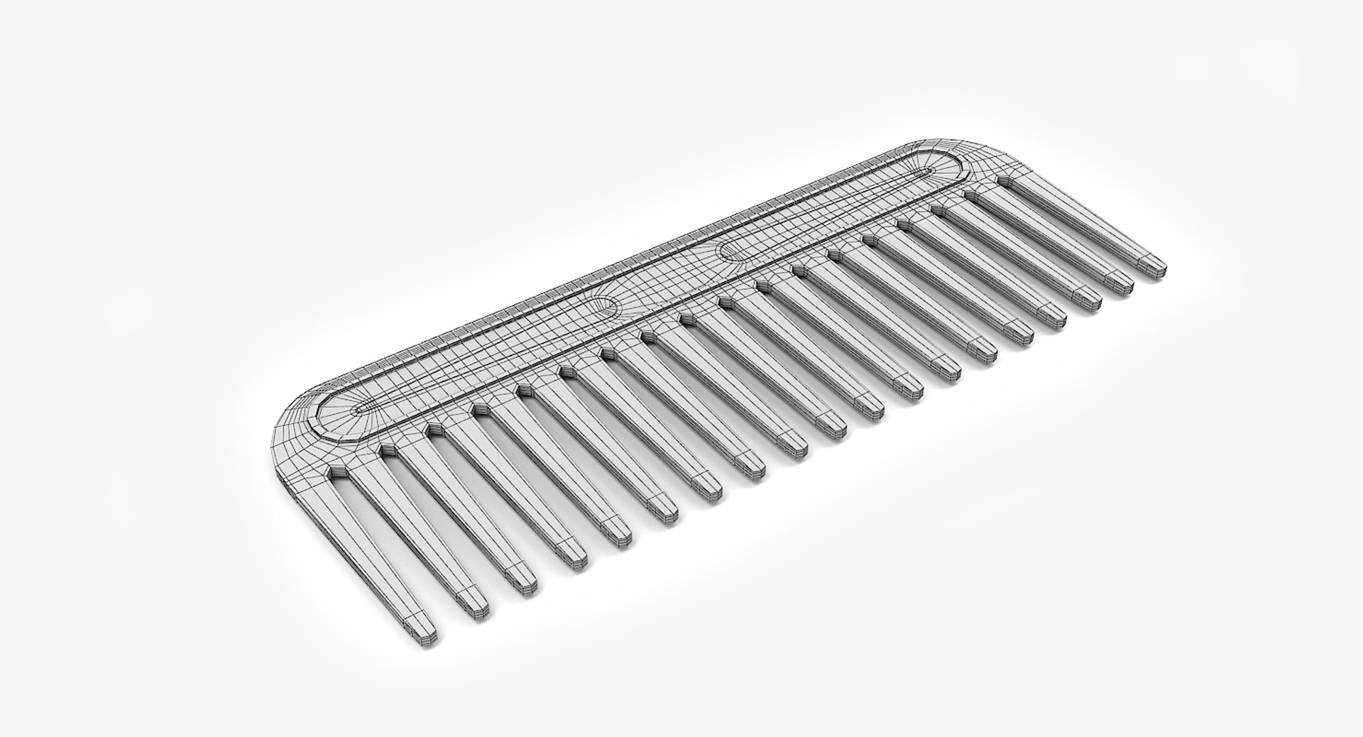 3D Hair Comb Model - TurboSquid 1284146