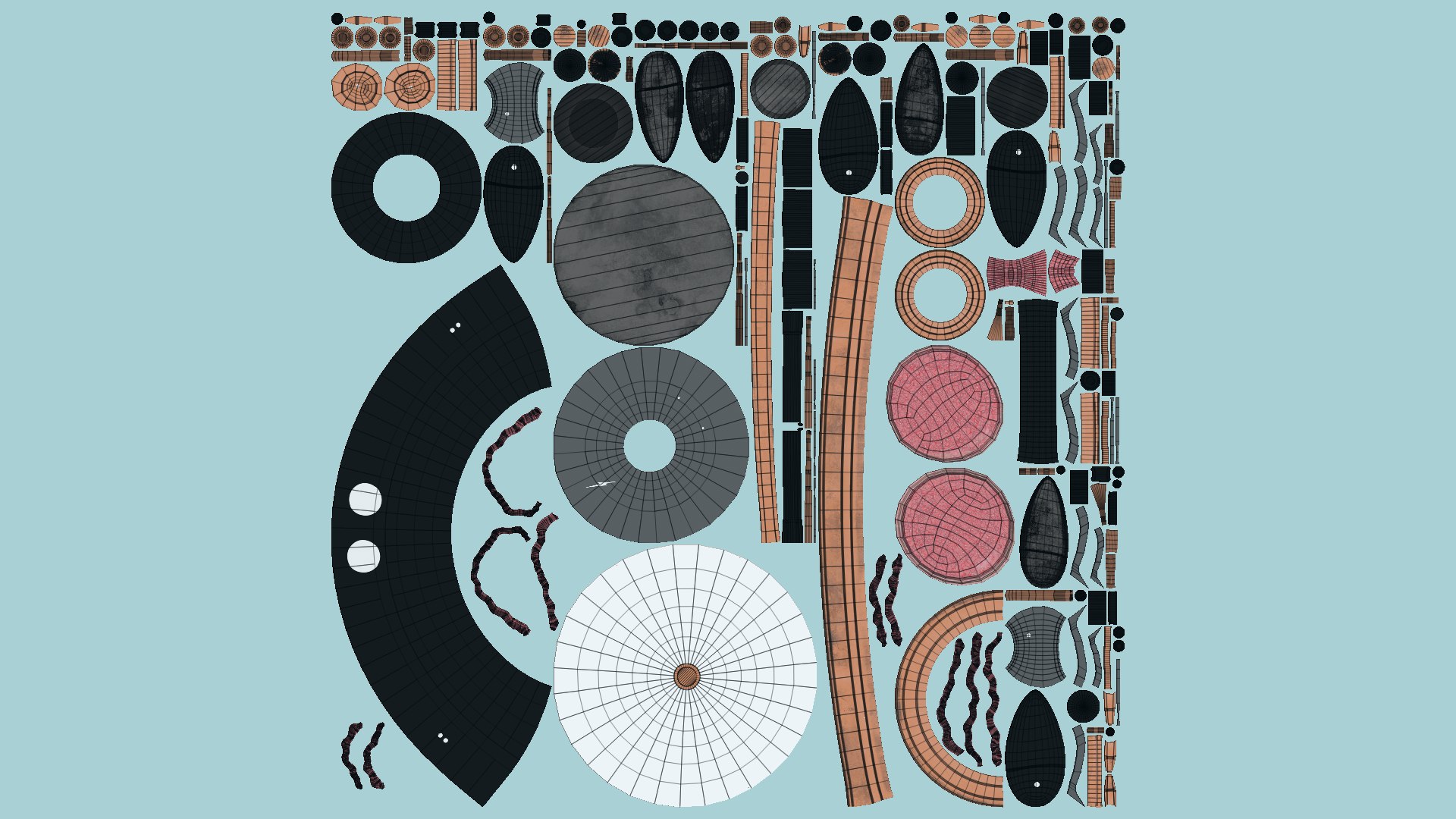 3D Model Brain Robot G01 Black Copper - SciFi Character Design ...