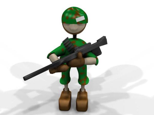 Free Army Man 3D Models for Download | TurboSquid