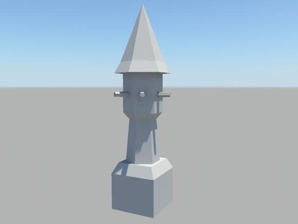 obj medieval turret