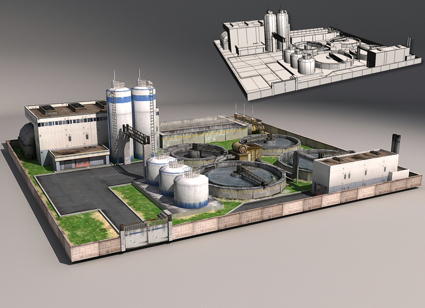 3d Pumping Water Purification
