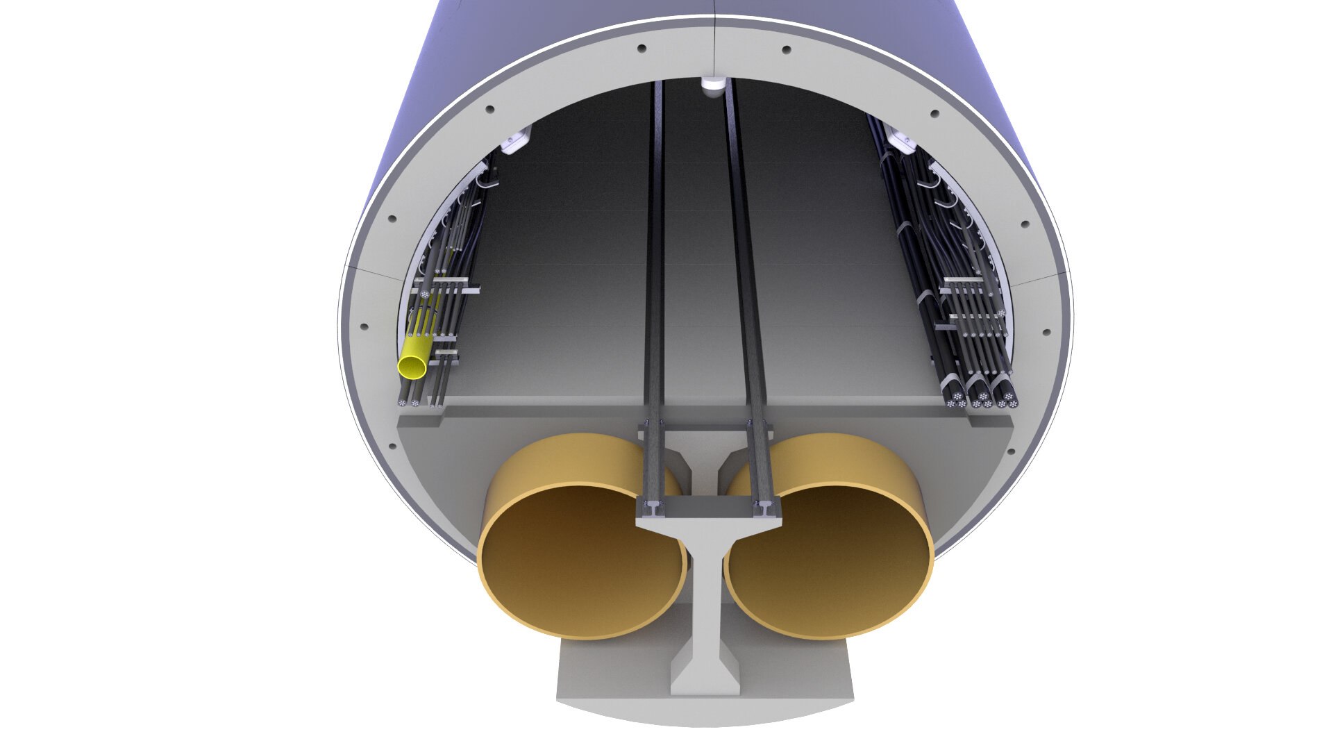 3D Precast Utility Tunnels Cross-section V2 - TurboSquid 2415297