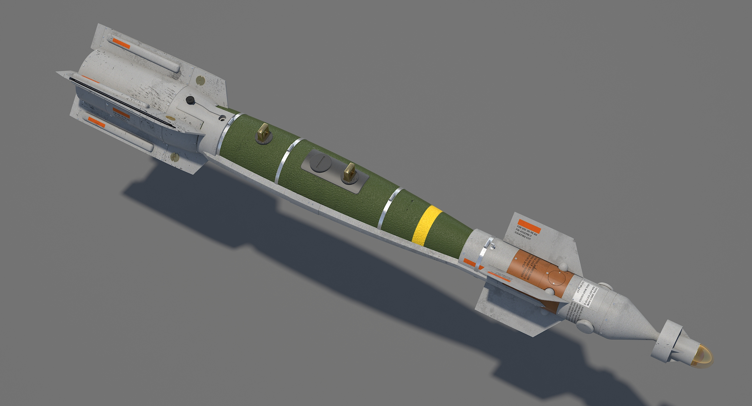 gbu-12 paveway ii 3d max