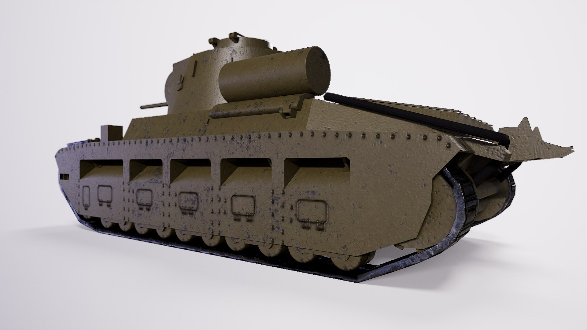 Medium Infantry Tank MK2 Matilda 3D Model - TurboSquid 1788228