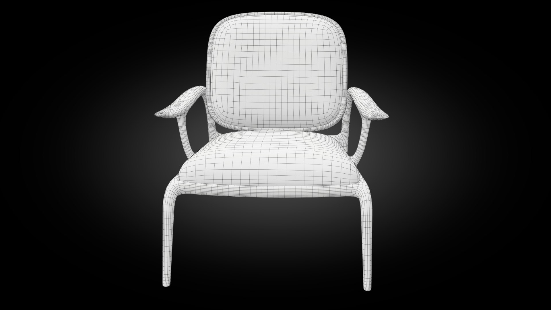 3D Model Eileen Armchair - TurboSquid 2349759