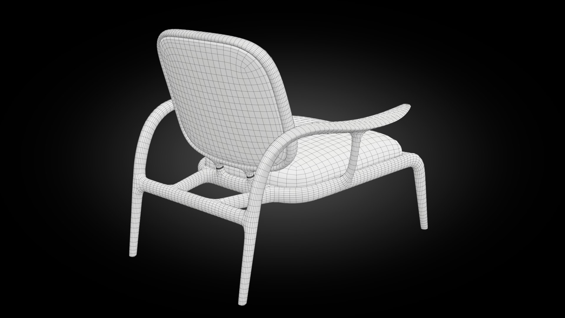 3D Model Eileen Armchair - TurboSquid 2349759