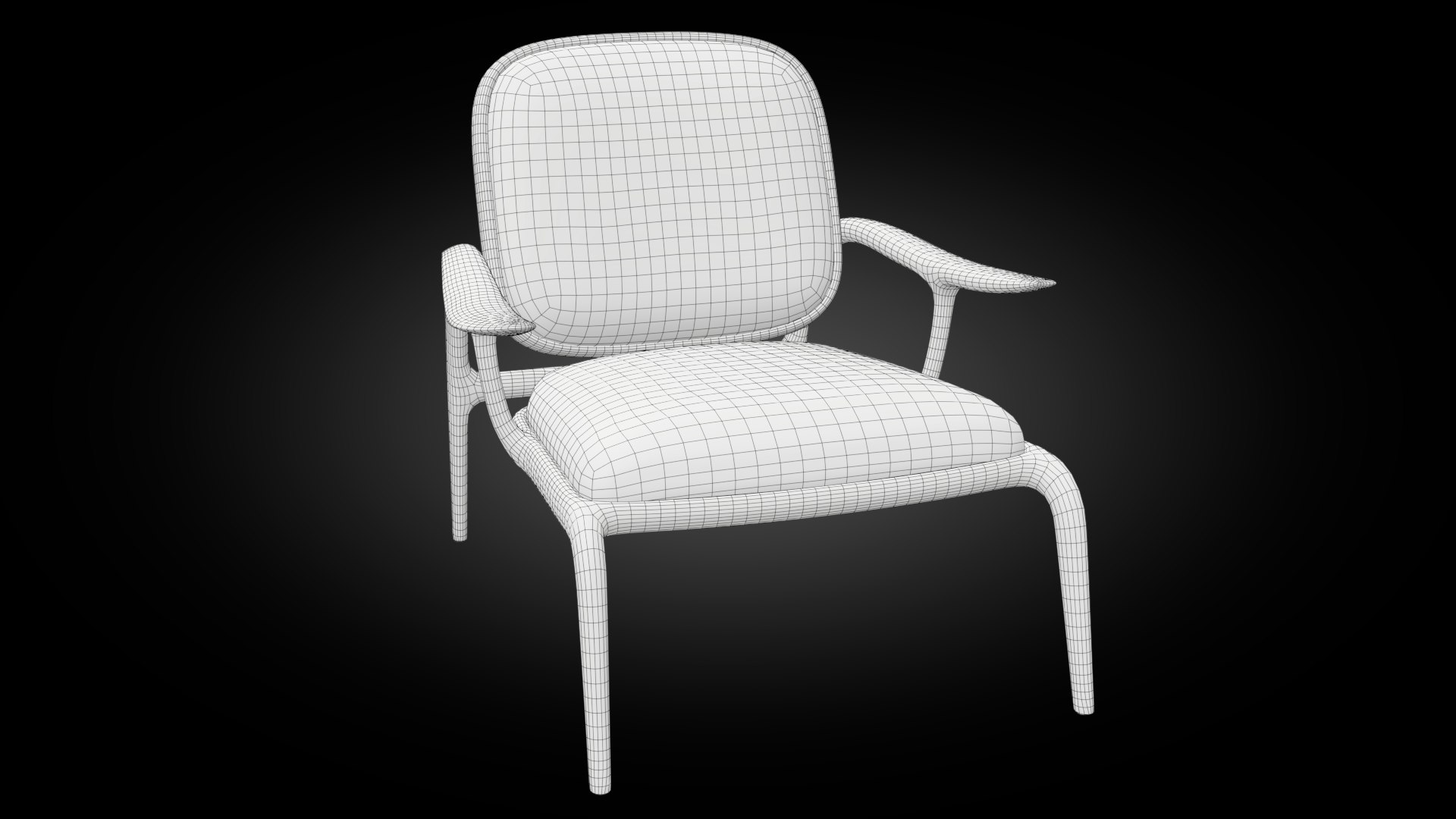 3D Model Eileen Armchair - TurboSquid 2349759