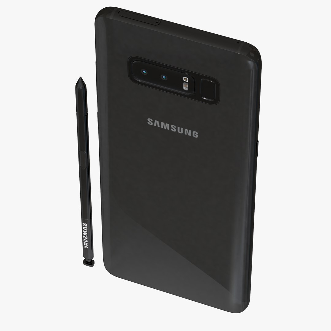 Samsung galaxy note 8 model - TurboSquid 1260594