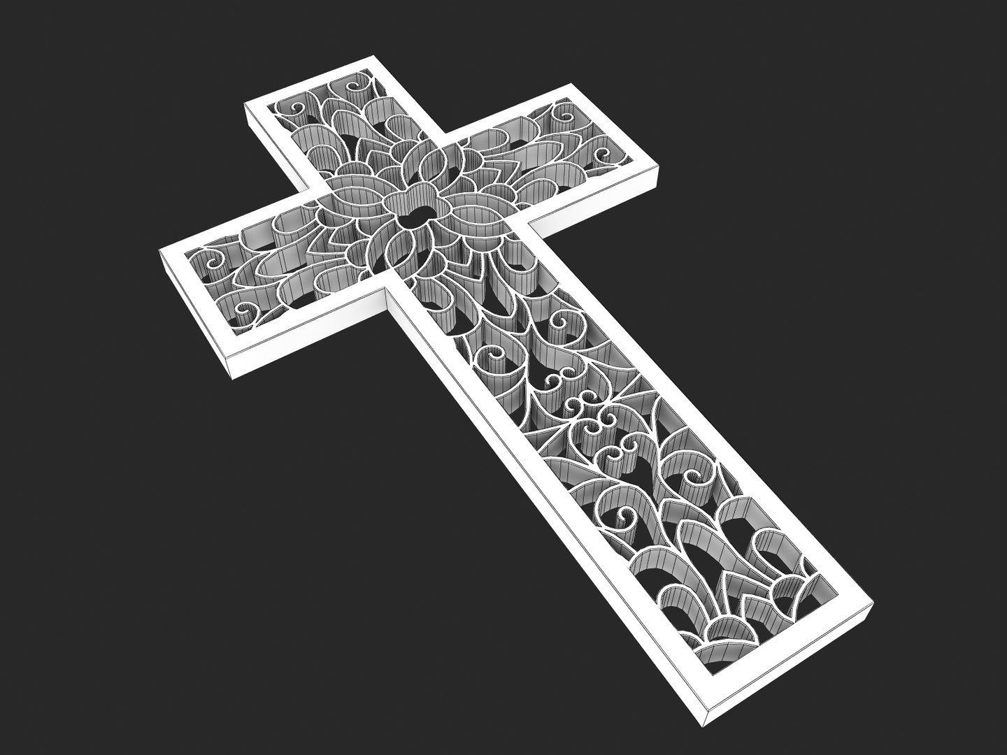 Cross 3D - TurboSquid 1455889