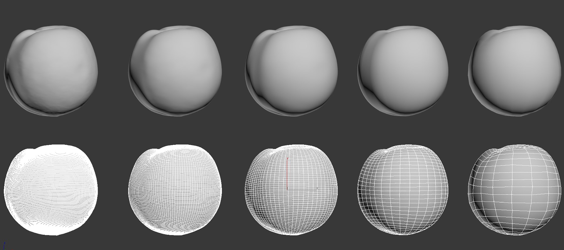 3D model peach 02 - TurboSquid 1457895